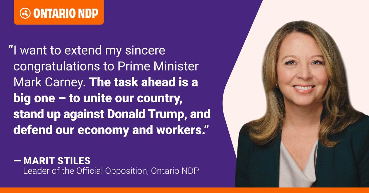 Leader of the Official Opposition issues statement on Federal Election ...